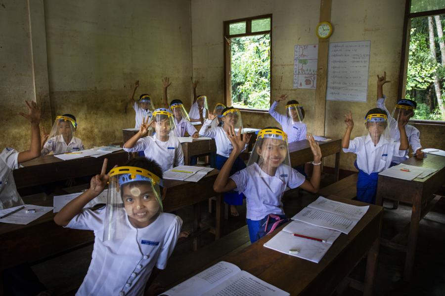 In photos: Children in Myanmar return to learning | VSO